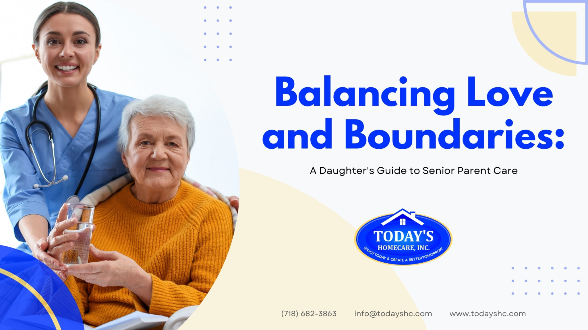 Balancing Senior Care Needs | Today's Home Care Brooklyn NY