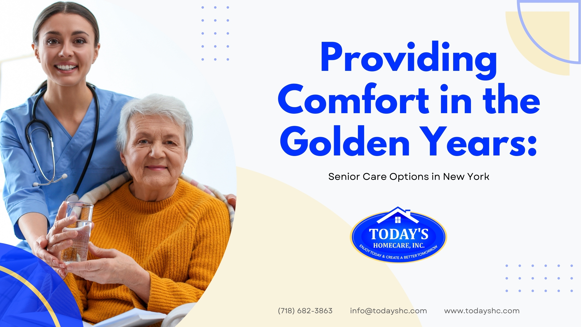 Senior Care Options Available | Today's Home Care Brooklyn NY